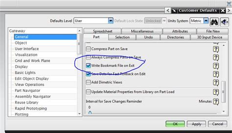 NX UNIGRAPHICS TUTORIAL Restore Last NX Session