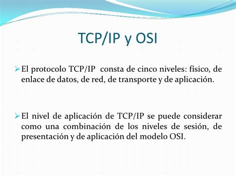 Comparacion Entre Modelos Tcpip Y Osi