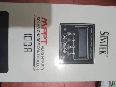 Simtek Mppt Charge Controller Hybrid 100 Amp Under Warranty Solar Inverter 1102892069