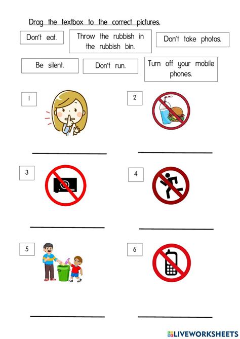 Rules Year 3 6704280 Maiazlin Liveworksheets