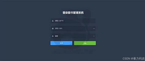 手把手教你搭建基于springboot vue的图书管理系统 vue图书馆管理系统 csdn博客
