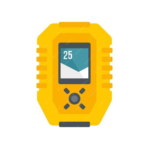 Premium Vector Echo Sounder Gadget Icon Flat Illustration Of Echo