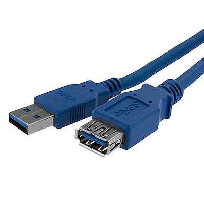 M Blue Usb Extension Cable M F Usb Cables Europe