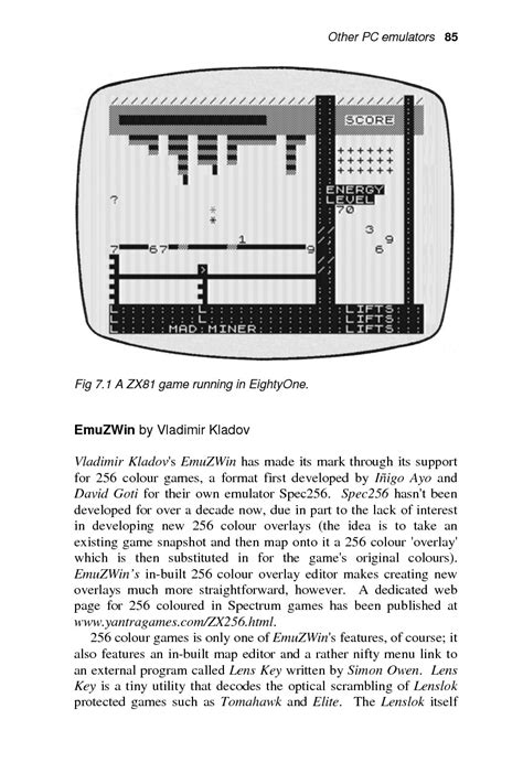 Zx Spectrum On Your Pc The Second Edition