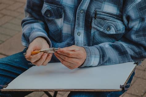 Premium Photo Midsection Of Man