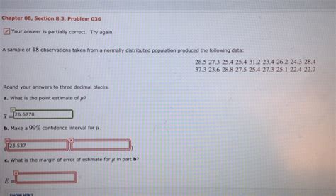 solved chapter 08 section 8 3 problem 036 your answer is