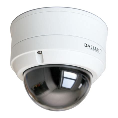 Basler Ip Fixed Dome Camera User Manual Pdf Download Manualslib