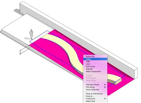 creating curved sidewalk on an incline pro sketchup community