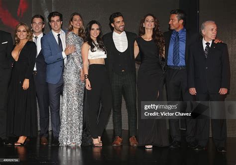 Cast Members Of New Soap Opera Pasion Y Poder Attend A Press News