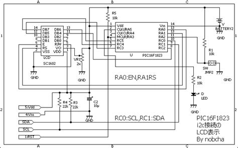 pic12f1822を使いi2c接続eeprom実験