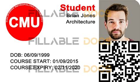 Create CMU University Babe ID Cards With Fillable PSD Templates