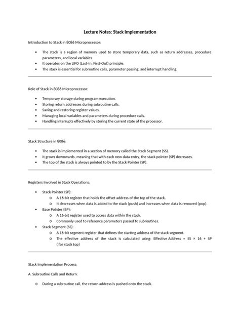 6 Stack Implementation Pdf Computer Hardware Computer Science