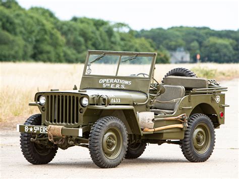Bonhams Cars 1944 Willys Jeep Model Mb 4x4 Military Vehicle Chassis