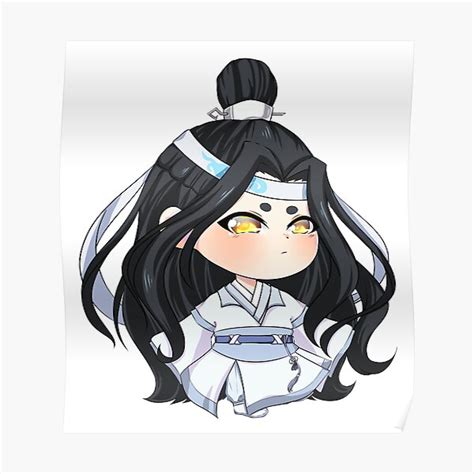 Mo Dao Zu Shi Lan Zhan Chibi Posters Redbubble
