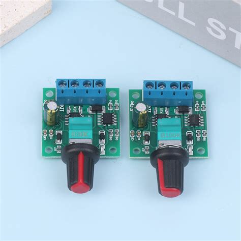 Dc 1 8v 3v 5v 6v 12v 2a 1803bk Pwm Motor Speed Controller Low Voltage Motor Speed Regulator