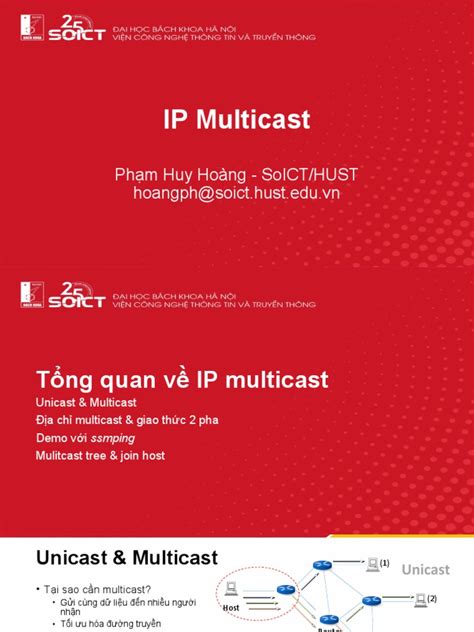 Thiết Kế Mạng Ip Chương 4 Multicast Pdf