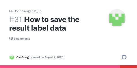 how to save the result label data · issue 31 · prbonn rangenet lib