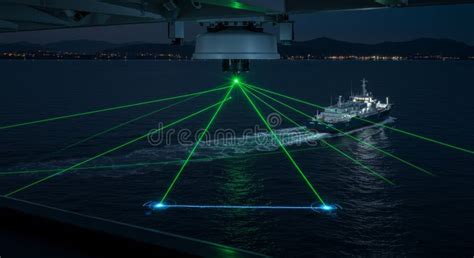 Autonomous Ship Navigation System Lidar Scan Autonomous Vessel Lidar