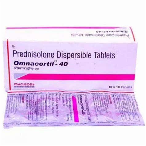 40mg Omnacortil Tablets At ₹ 40strip Prednisolone Tablet In Mumbai