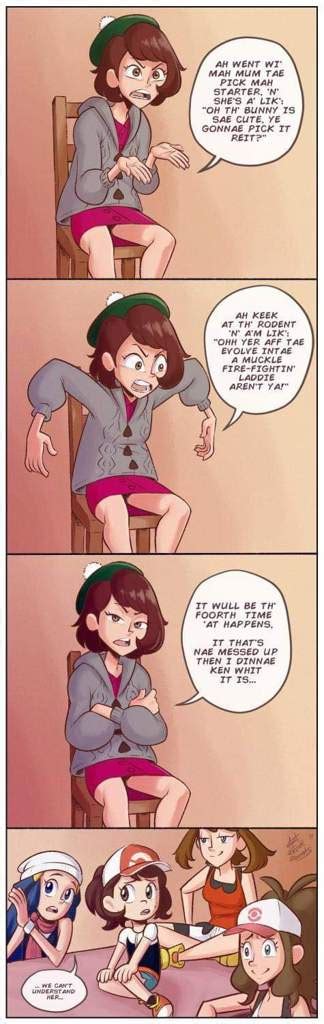 Scottish Pokemon Saiko Amino