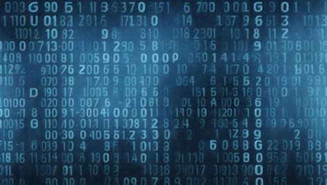 premium ai image binary code