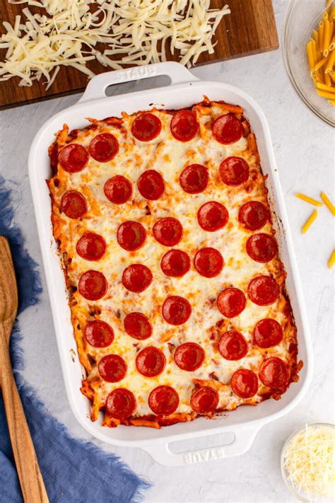 Pepperoni Pizza Layer Cake