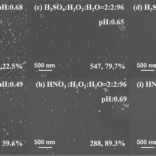 SEM Images For The Contaminated SiO2 A Without Cleaning B Cleaned Download Scientific