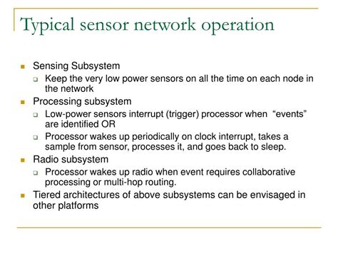 Ppt Tinyos And Nesc Programming Low Resource Sensor Networks
