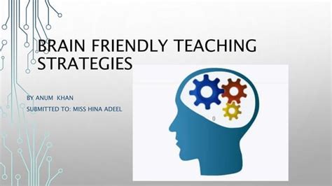Brain Based Learning Strategies Pptx