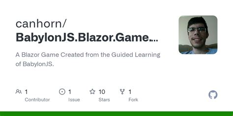 Github Canhorn Babylonjs Blazor Game Tutorial A Blazor Game Created From The Guided Learning