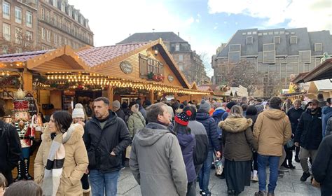 Sécurité Renforcée Sur Le Marché De Noël De Strasbourg