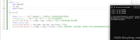 【c语言】day7 初识结构体 csdn博客