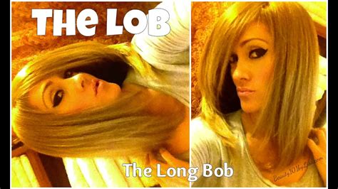 Long Bob Haircut Tutorial Lob Haircut Youtube