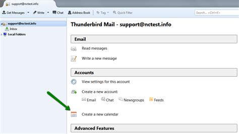 How To Configure Calendar In Thunderbird Email Service