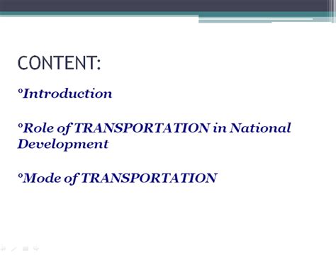 TRANSPORTATION PPT DOWNLOAD