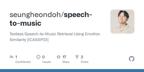 GitHub Seungheondoh Speech To Music Textless Speech To Music Retrieval Using Emotion
