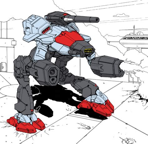 Alan Blackwell Darkton Artemis Glaug Marauder Battletech Zentradi