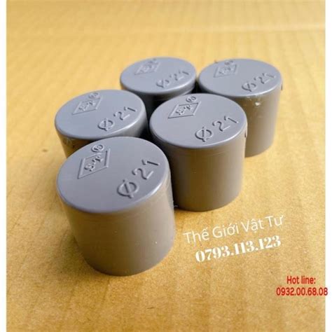10 Cái nút bịt nhựa PVC dùng để bịt đầu ống nhựa phi 21 27 Shopee Việt Nam