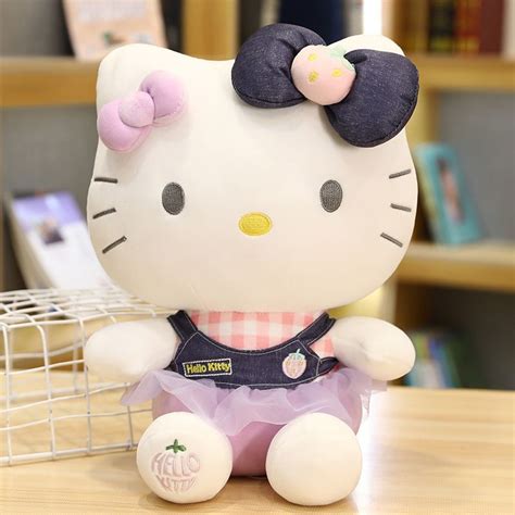 Мягкая игрушка Хэллоу Китти Hello Kitty в юбке 30 см купить с доставкой по выгодным ценам в