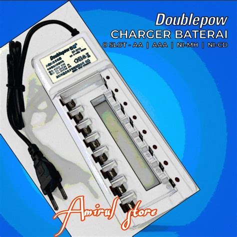 Jual Doublepow Charger Baterai For Aa Aaa Ni Mh Ni Cd Shopee Indonesia