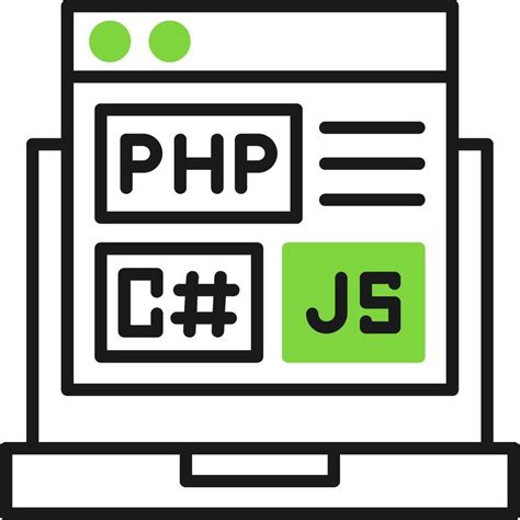 Coding Language Icon Design 50645271 Vector Art At Vecteezy