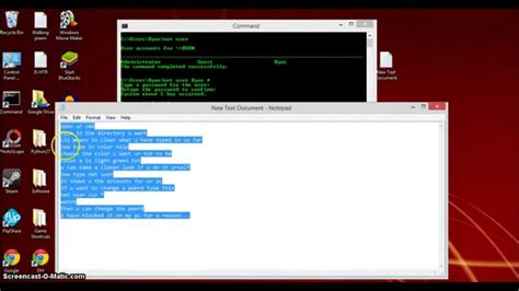Cool Command Prompt Tricks On Windows Xp 7 8 Youtube