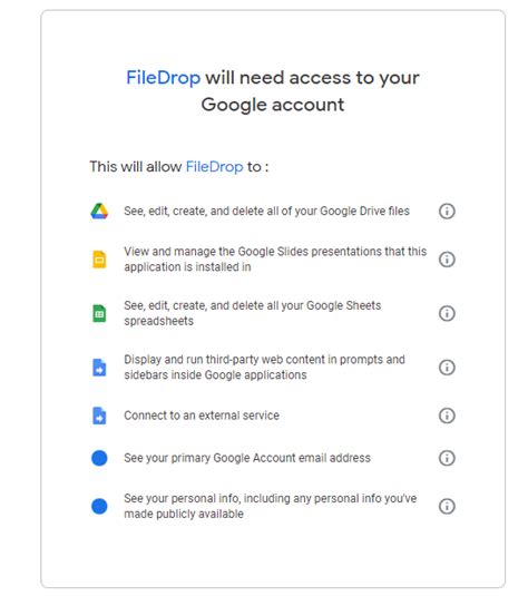 Why Do You Need Access To All Those Permissions FileDrop