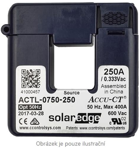 Solaredge Current Transformer Ctb 4x4 2000 Photovoltaics From Solsol