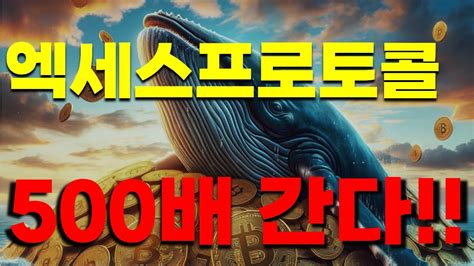 액세스프로토콜 이 코인 500배 간다 Youtube