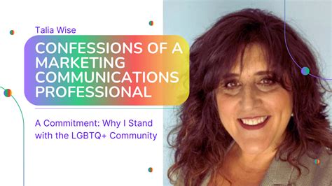 A Commitment Why I Stand With The Lgbtq Community