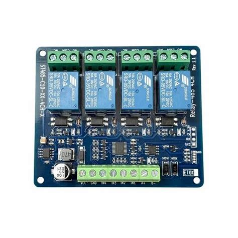 Sharvi Channel Relay Module With Modbus Rtu Rs Ttl V For Electronic Use At Piece