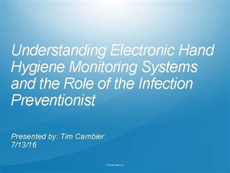 Understanding Electronic Hand Hygiene Monitoring Systems And The