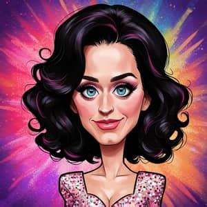 Katy Perry Funny Caricature Art Ai Art Generator Easy Peasy Ai