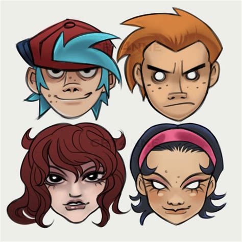 Fnf Profiles By Cry4nne On Deviantart
